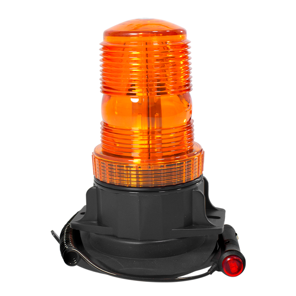 Circulina Estroboscópica Led Tipo Torre con Imán 12V 24V Ambar GPC