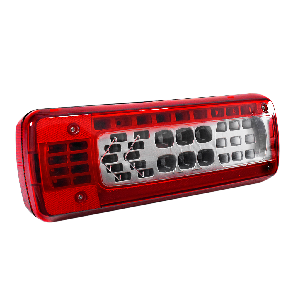 Faro Posterior Modelo Volvo FM Bicolor Con Luz de Placa 12V/24V HB